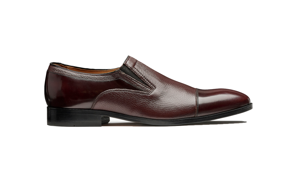 Dover - Burgundy Hishine Cervo | Barker Shoes UK