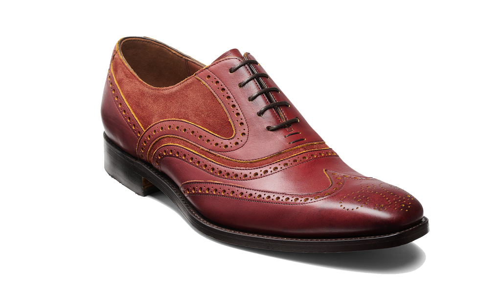 McClean Rum Mustard Oxford Brogues | Premium Men’s Formal Shoes UK ...