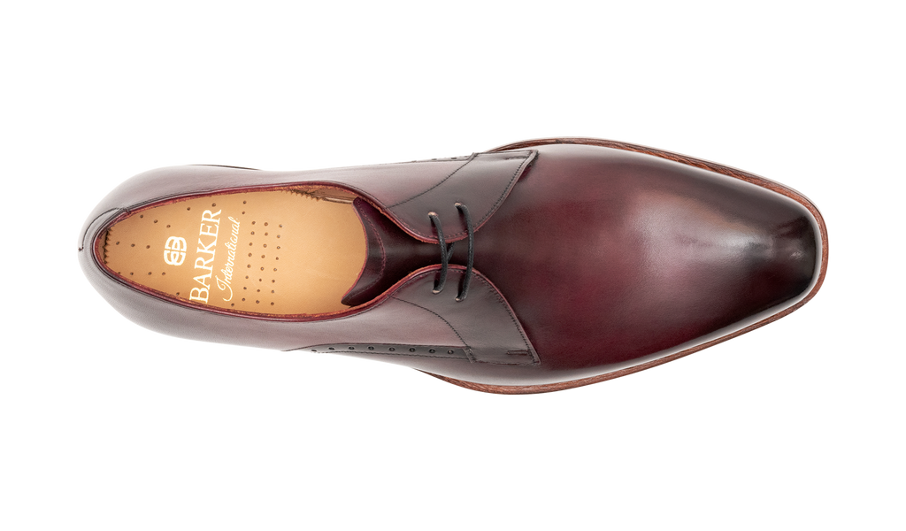 Oscar - Burgundy Hand Patina | Barker Shoes UK