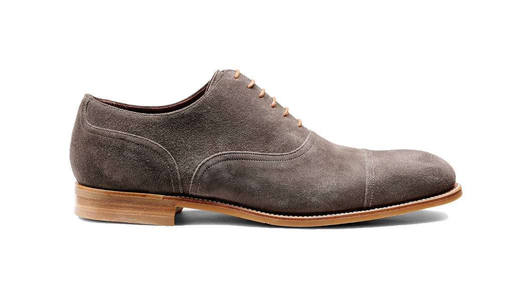 Pullman - Grey Suede | Barker Shoes UK