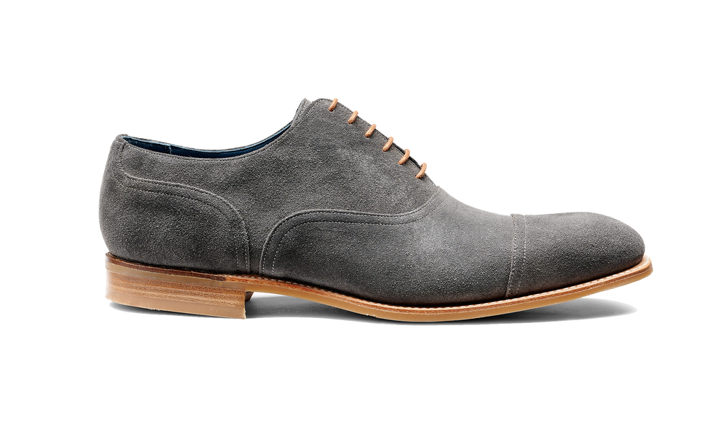 Pullman - Grey Suede | Barker Shoes UK