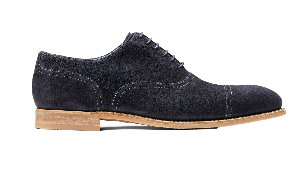 Pullman - Navy Suede | Barker Shoes UK