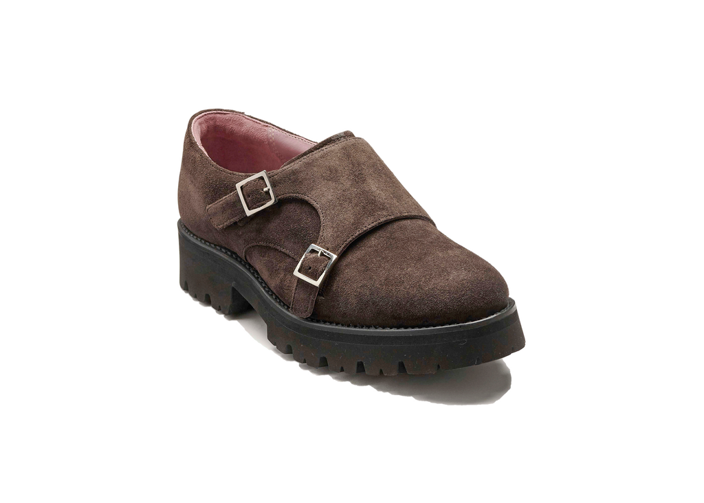 Sandie - Mokka Suede | Barker Shoes UK