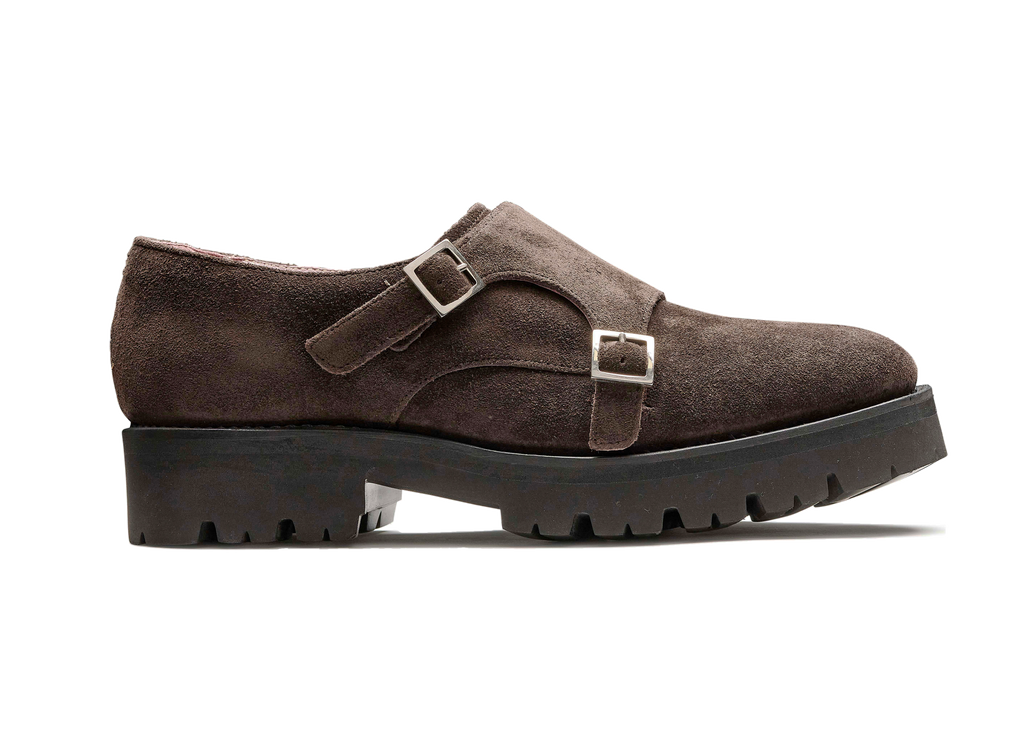 Sandie - Mokka Suede | Barker Shoes UK