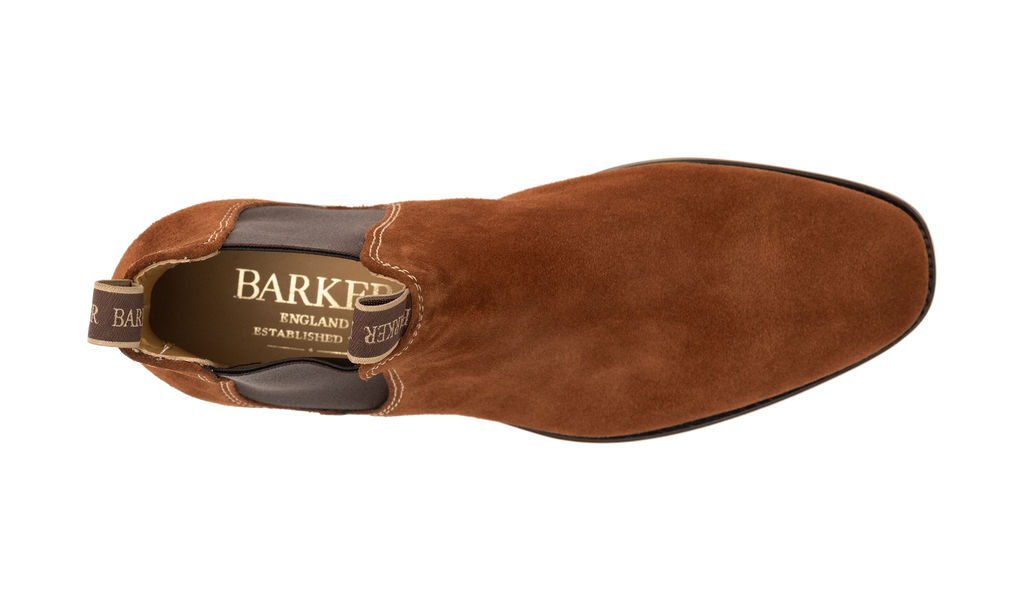 Sutton - Old Snuff Suede | Barker Shoes UK