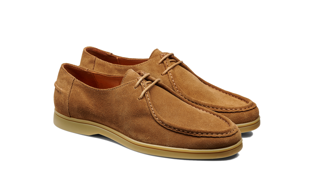 Vigo - Tan Suede Caramel Sole | Barker Shoes UK