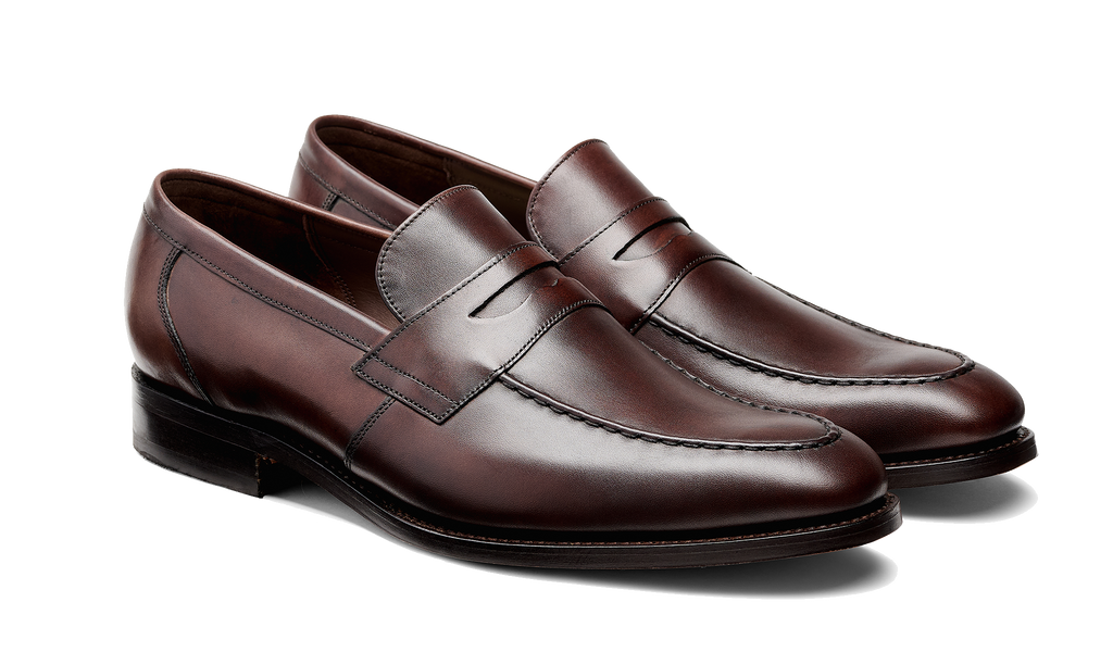 Warner - Walnut Hand Painted | Barker Shoes UK