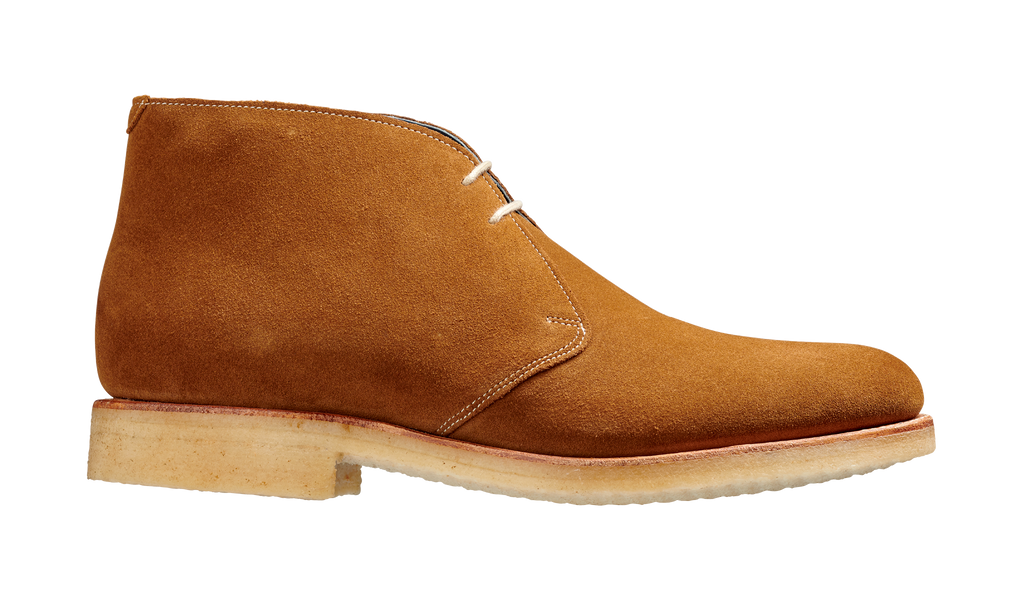Connor - Sand Suede | Barker Shoes UK