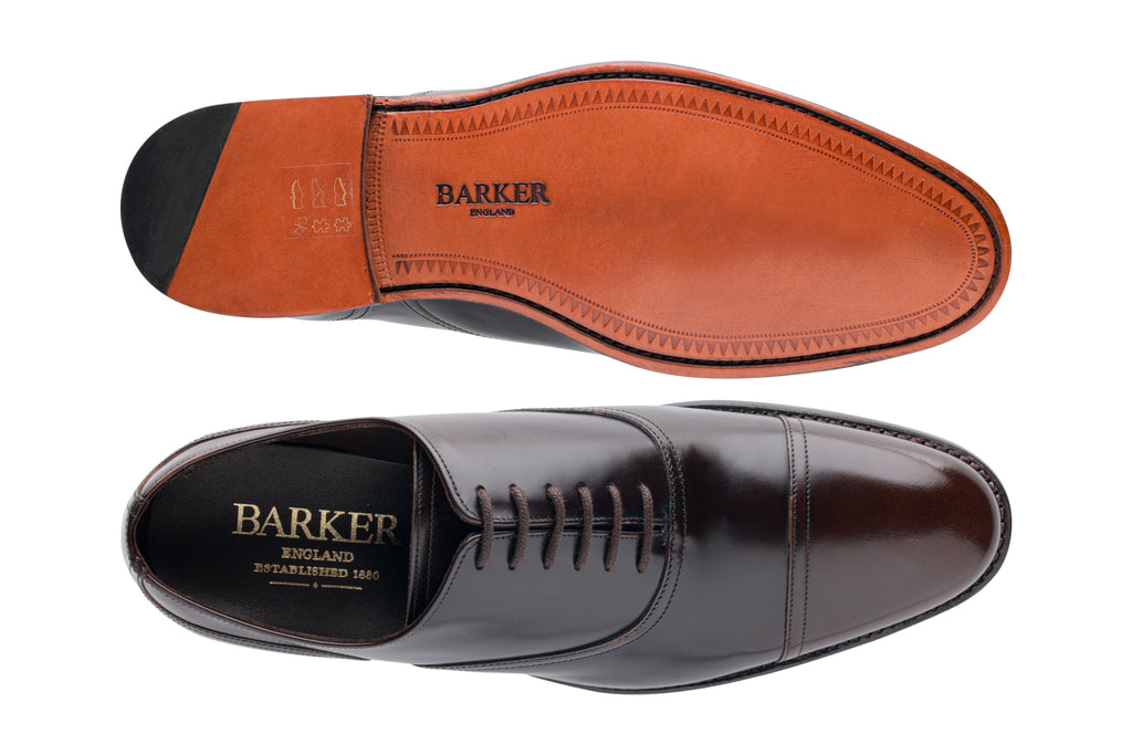 Pullman 2 - Walnut Hi-Shine | Barker Shoes UK