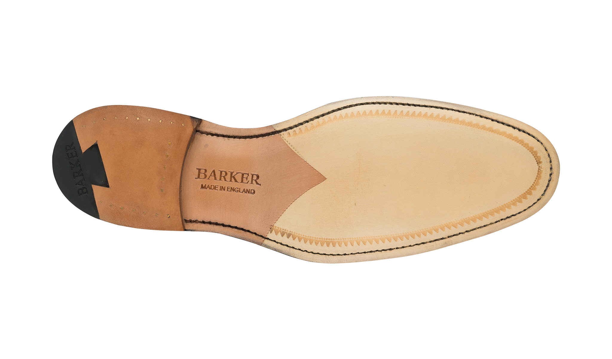Valiant - Brown Hand Painted | Mens Brogue | Mens Oxford | Barker Shoes UK