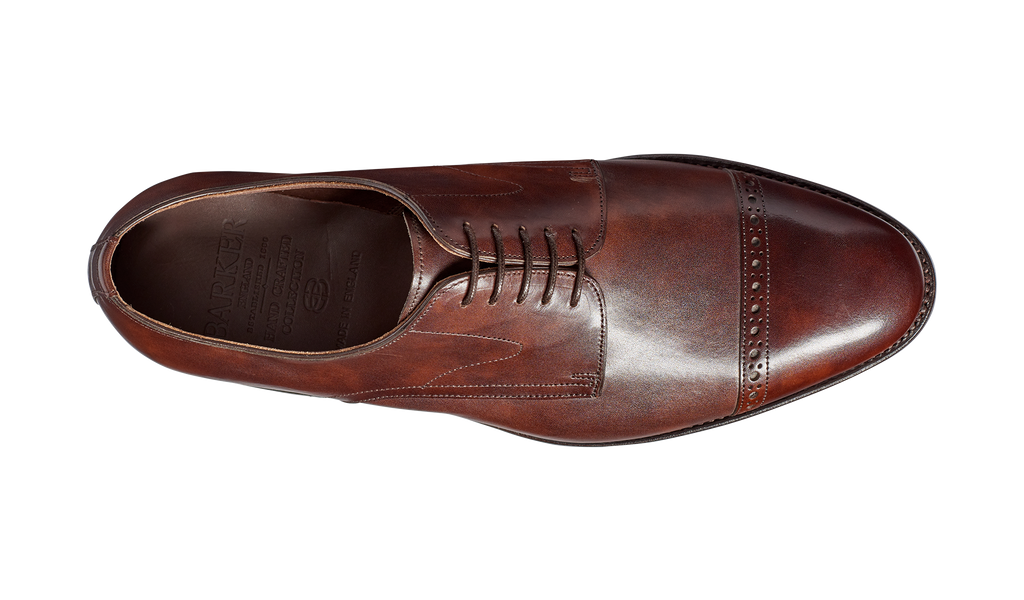 Lynton - Brown Shadow Antique Calf | Barker Shoes UK