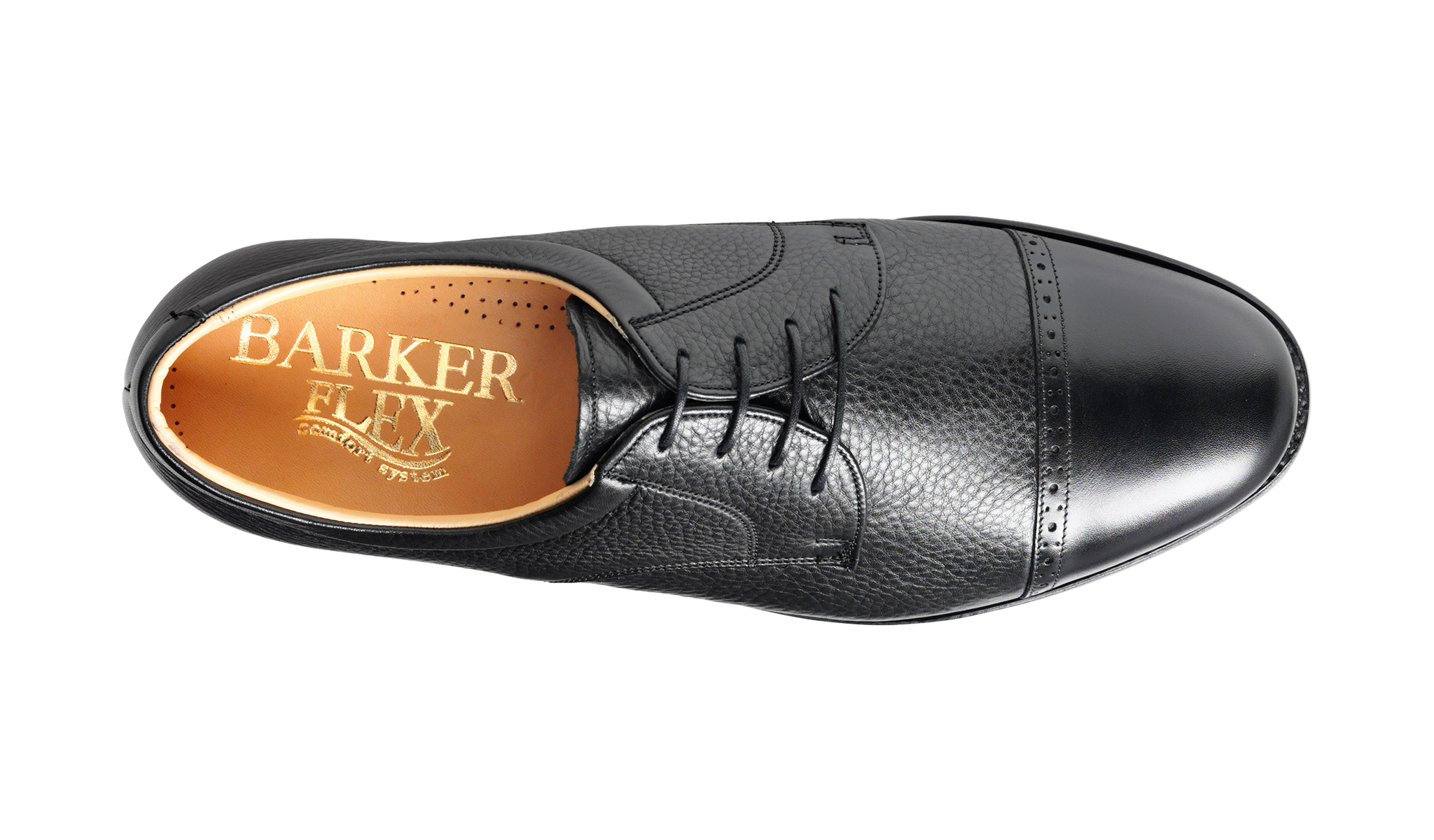 Staines - Black Softie | Mens Derby Shoes | Barker Shoes UK