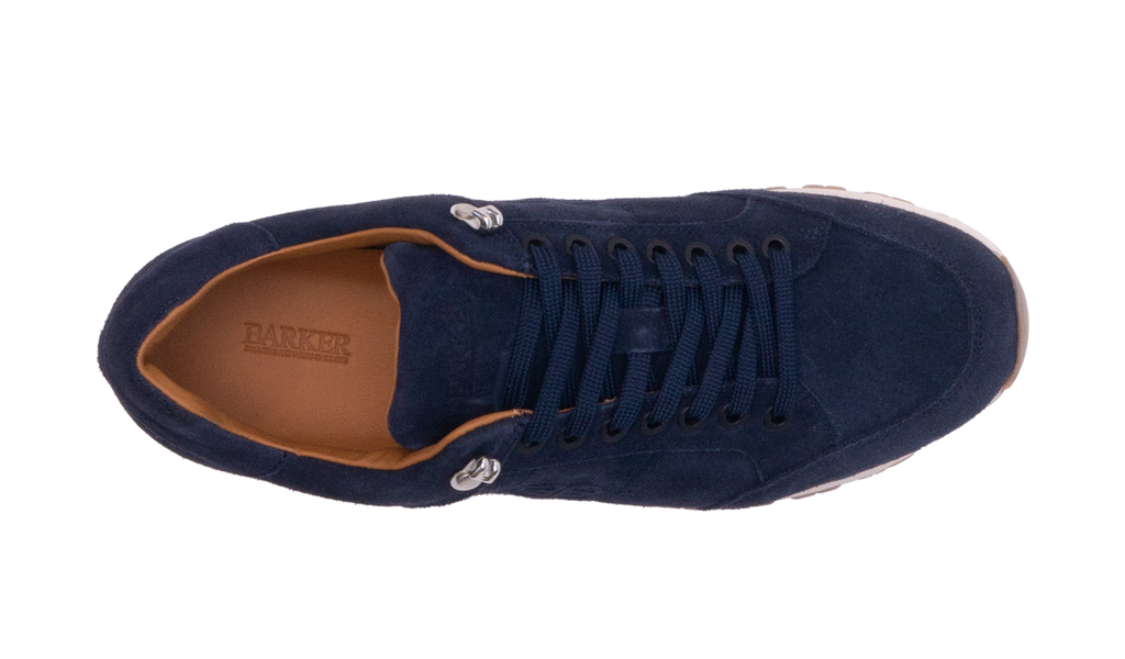 Seb - Navy Suede | Barker Shoes UK